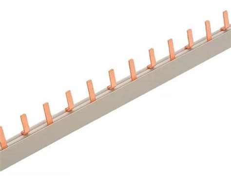 Barramento Trifásico 63a 3x10mm 56 Polos Disjuntores Din Jng