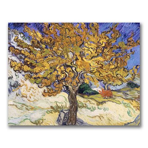 Mulberry Tree Canvas Wall Art By Vincent Van Gogh Van Gogh