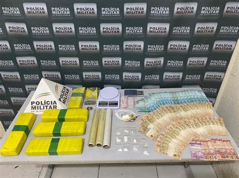 Motociclista é preso ao ser flagrado transportando mais de 5 kg de