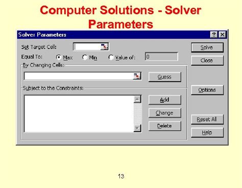 operations management linear programming module b — part