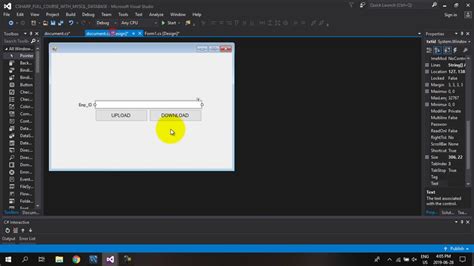 c full course with mysql database part 7 save and retrieve document file into database youtube