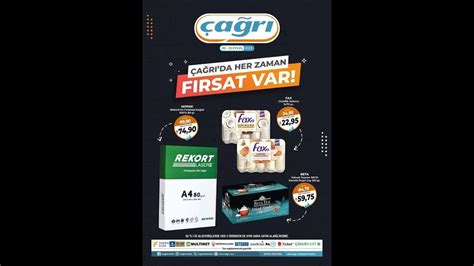 Çağrı Market Kampanyalar 02 12 Eylül 2023 YouTube
