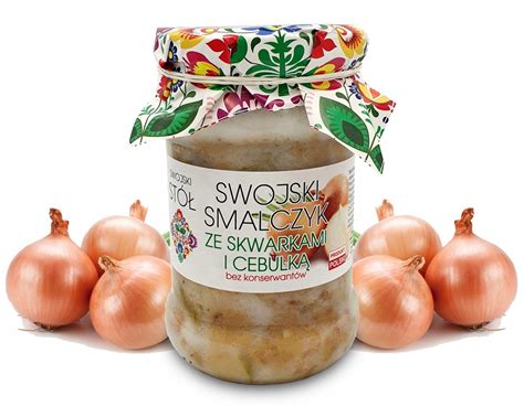 Swojski Stół Smalec Ze Skwarkami i Cebulką 260g Sklep EMPIK