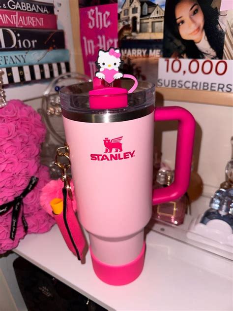 Pink Stanley Cup In Cup Decorating Girly Fashion Pink Hello
