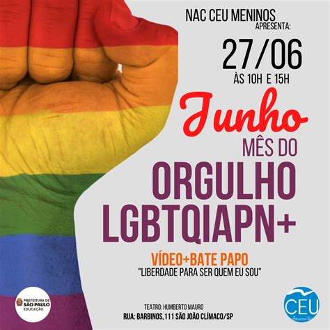 Mês do orgulho LGBTQIA CEU