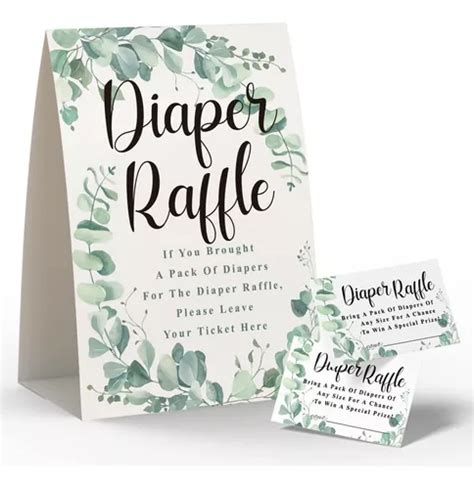 Boletos De Rifa De Paales Para Letrero De Baby Shower Invit Envío gratis