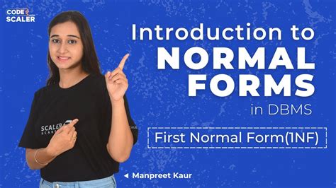 introduction to normal forms first normal form 1nf dbms normalization code with scaler