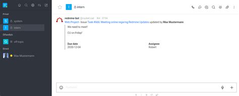 GitHub Alphanodes Redmine Messenger Messenger Plugin For Redmine
