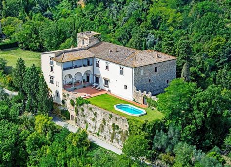 Château De San Casciano à Val Di Pesa Dans Toscane Italie à Vendre