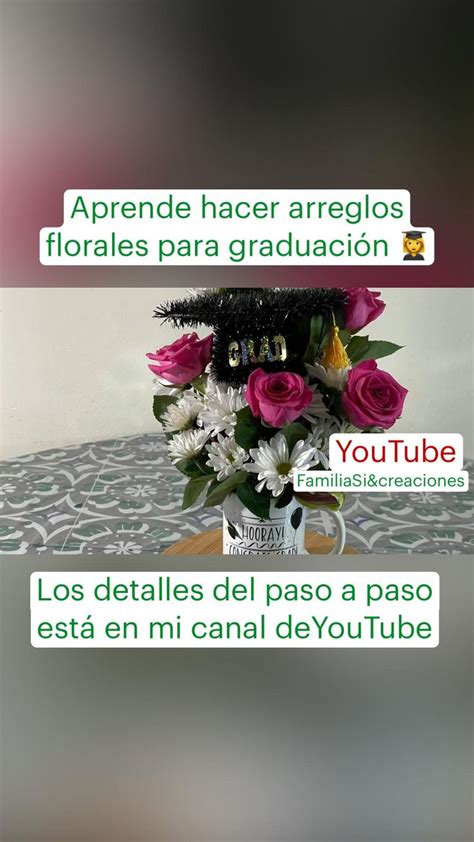 Aprende hacer arreglos florales para graduación Arreglos florales