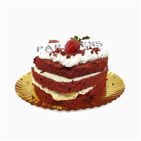 Naked Cake coração morangos