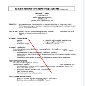Relevant Coursework On A Resume Should You Include It Examples