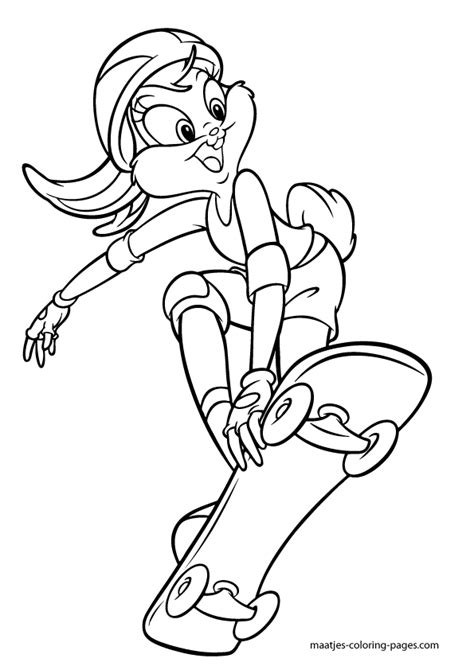 L Looney Toons Coloring Pages
