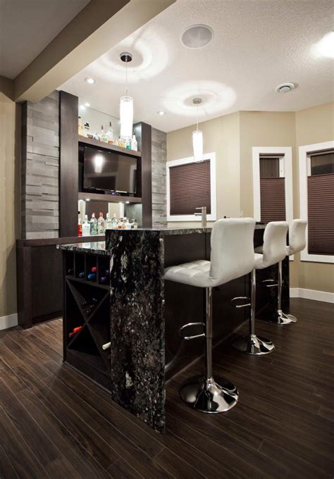 15 Majestic Contemporary Home Bar Designs For Inspiration