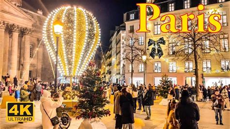 Paris Christmas Market Parisien Paris City Centre Nightlife Paris