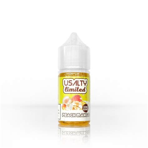 Usalty Limited Peach Mango salt 30ml Xoài đào lạnh CatCoil Vape Store