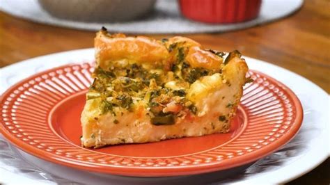 Torta salgada de liquidificador rápida e simples Receita do Cheff