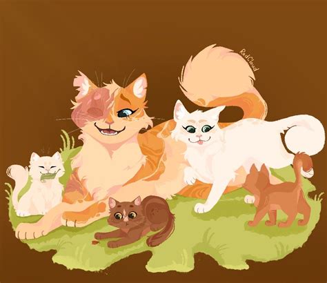 Brightheart And Her Kitchens Warrior Cats Books Warrior Cats Art