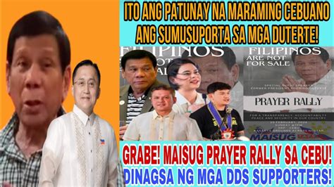 MAISUG PRAYER RALLY ANG MULING PAGBANAT NI FP DUTERTE YouTube