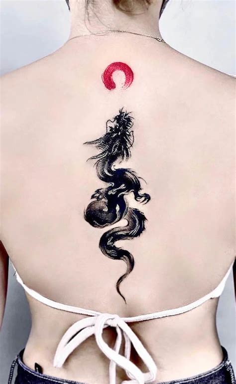 Share Dragon Tattoo On Spine Latest In Cdgdbentre