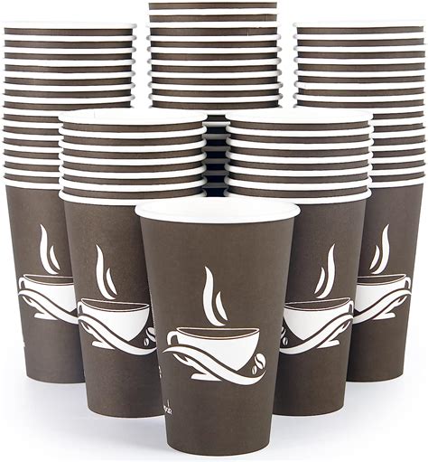 Amazon Litopak Pack Oz Paper Cups Disposable Coffee Cups