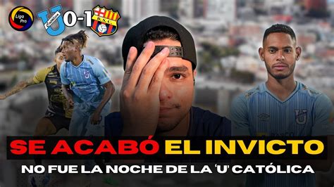 Se Acab El Invicto Resumen Universidad Cat Lica Barcelona Sc