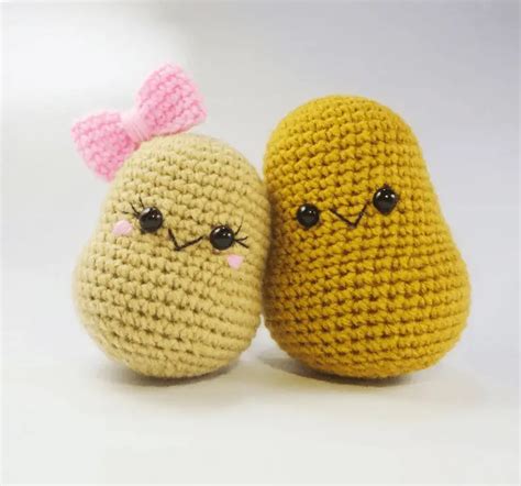 Easy Crochet Potato Free Pattern SitnCrochet 2024