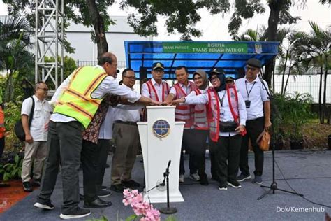 Menhub Resmikan Pengoperasian BISKITA Trans Bekasi Patriot EGINDO