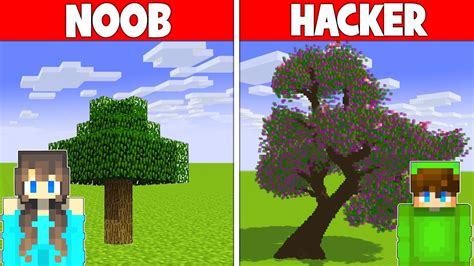 Noob Vs Hacker I Cheated In A Build Challenge In Minecraft