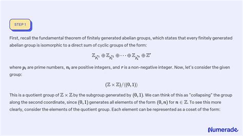 solved in exercises 1 through 12 classify the given group according to the fundamental theorem