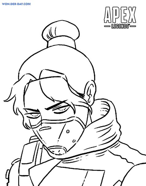 Dibujos De Apex Legends Para Colorear 80 Dibujos Para Colorear