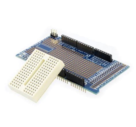 Arduino Mega R Proto Shield Mini Breadboard