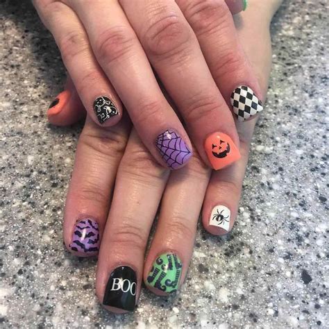 UÑAS DE HALLOWEEN de 100 diseños y videos paso a paso 2020