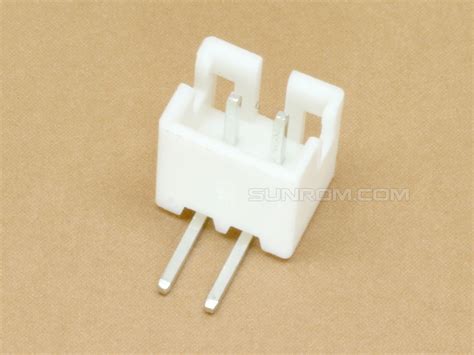 2 Pin JST PH 2 0mm Through Hole Header Horizontal Right Angle Side