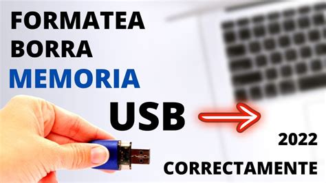 C Mo Borrar El Contenido De Una Memoria Usb