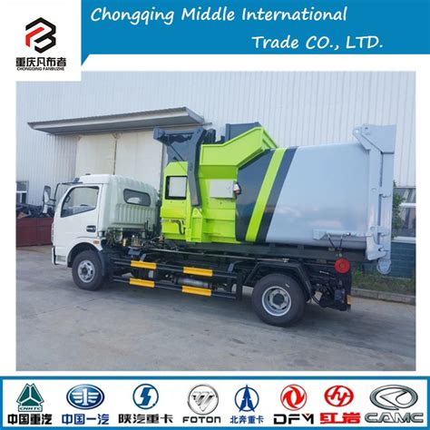 Mobile Garbage Box Compactor Garbage Transfer Station China Mobile