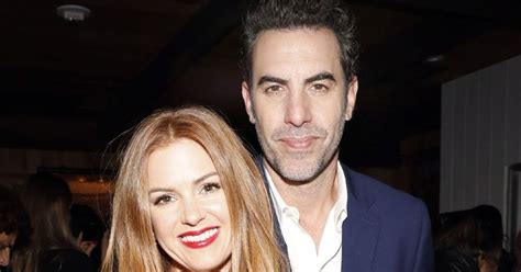 Sacha Baron Cohen And Isla Fisher Announce Separation After 20 Years