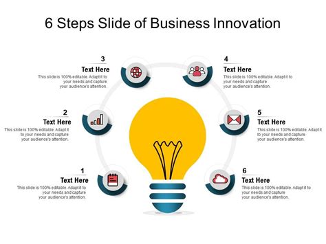 6 Steps Slide Of Business Innovation PowerPoint Slides Diagrams