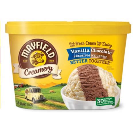 Mayfield Creamery Better Together Vanilla Chocolate Ice Cream Tub