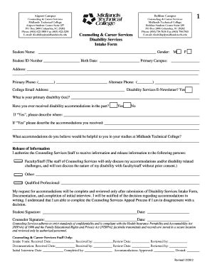 Fillable Online Midlands Technical College Airport Campus In Aiken SC