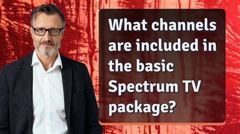 What Channels Are Included In The Basic Spectrum Tv Package Youtube