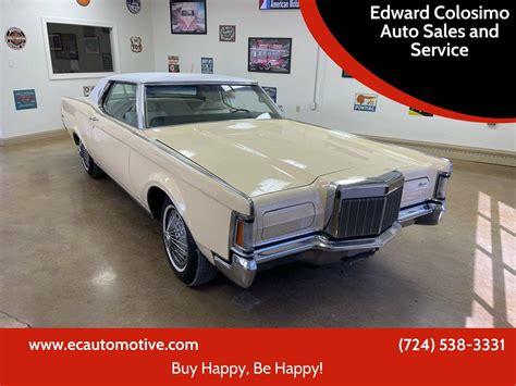 1970 Lincoln Continental Mark III For Sale ClassicCars CC 1716174