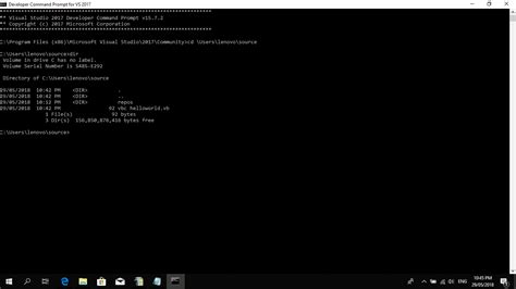 Vb Net Command Line Prompt Visual Studio Stack Overflow