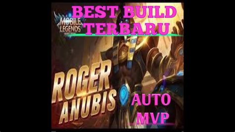 ROGER HYPER CARY ROGER MID LANER BEST BUILD ROGER TERBARU YouTube