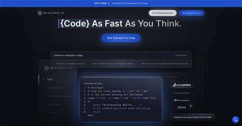 Blackbox Ai Ai Code Generation Coding Assistant