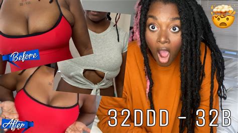 Epic Breast Reduction Transformation Ddd To B Vlogmas Day Youtube