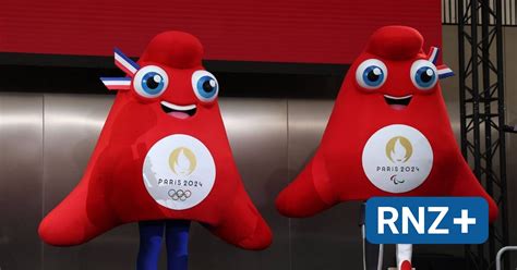 Olympia 2024 Rote phrygische Mützen sind Maskottchen von Spielen in