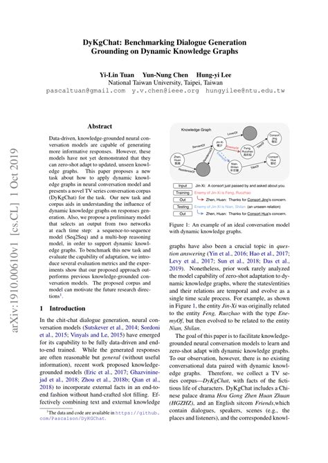 pdf dykgchat benchmarking dialogue generation grounding on dynamic knowledge graphs
