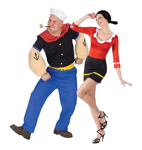 Popeye And Olive Oyl Costume Set Walmart