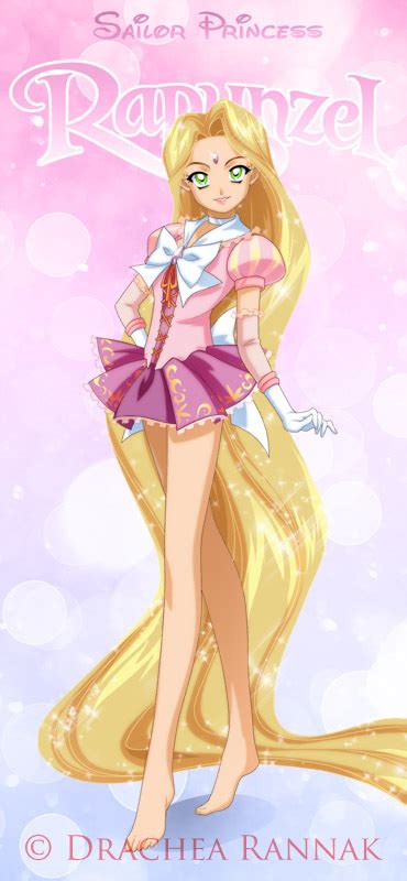 Sailor Princess Rapunzel Disney Prinzessin Fan Art 25865190 Fanpop